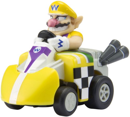 Nintendo NEW Super Mario ~Wario~ Pull Back Car Figure