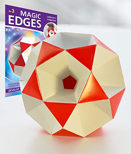 Polyhedra Magic Edges DIY craft Model geometric Solid Paper ...