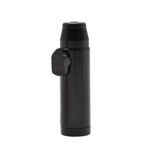 iSnuff Snuff Bullet Sniffer Snorter Dispenser (Metal) Black Amsterdam ...