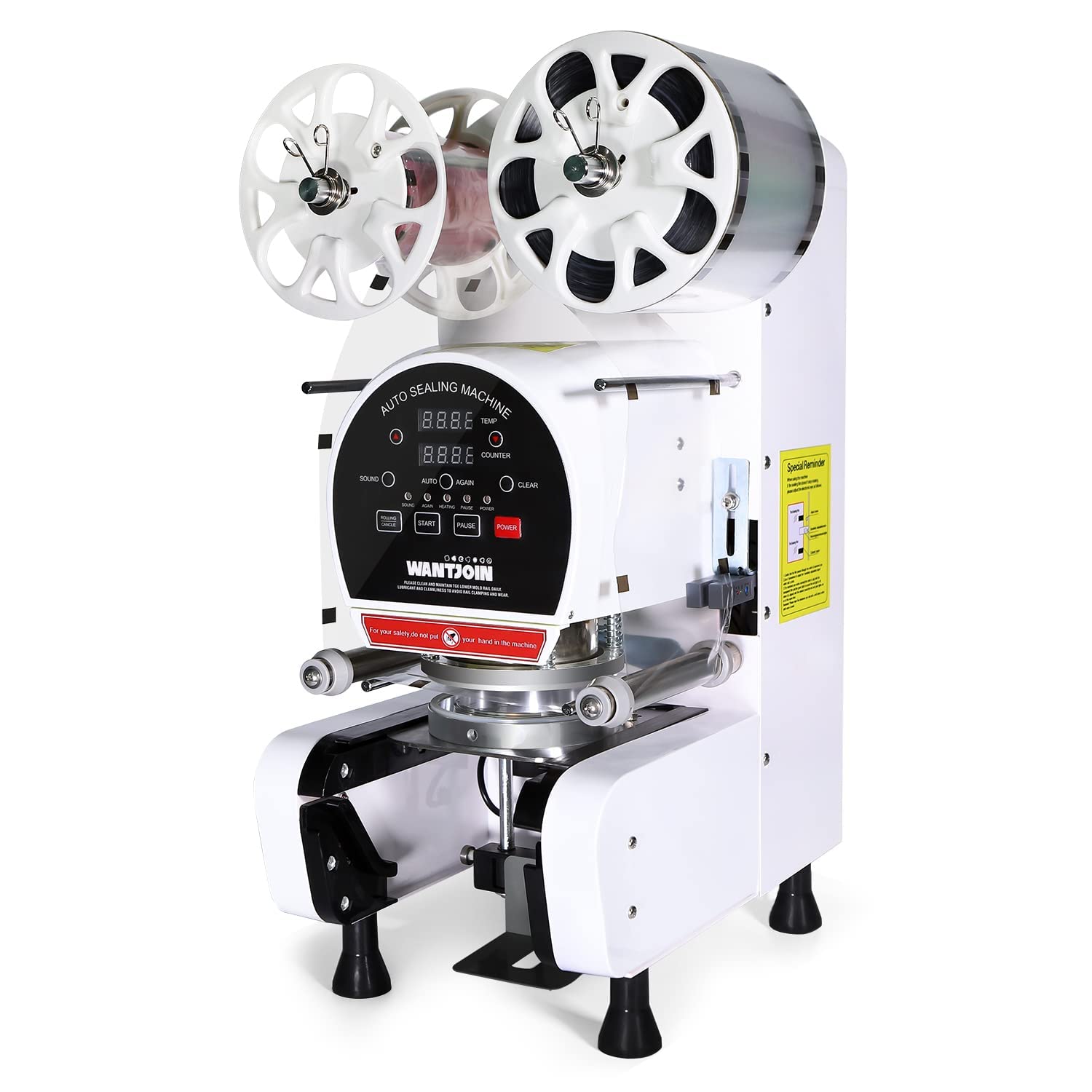 1 WantJoin cup Sealing Machine Full Automatic cup Sealer Machine ...
