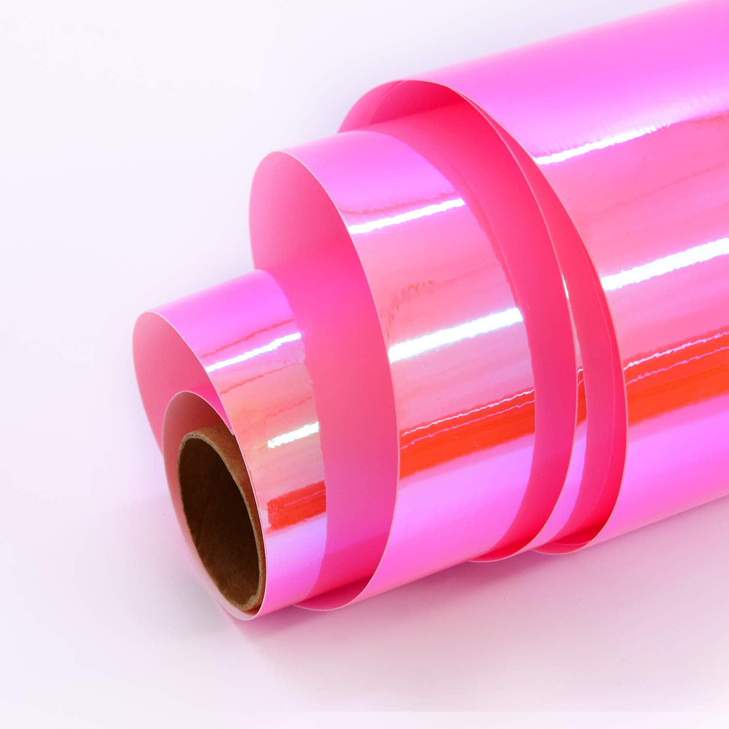 SHOYISI Holographic Opal Vinyl Roll 12 X 5Ft,Permanent Vinyl,Shoyisi ...