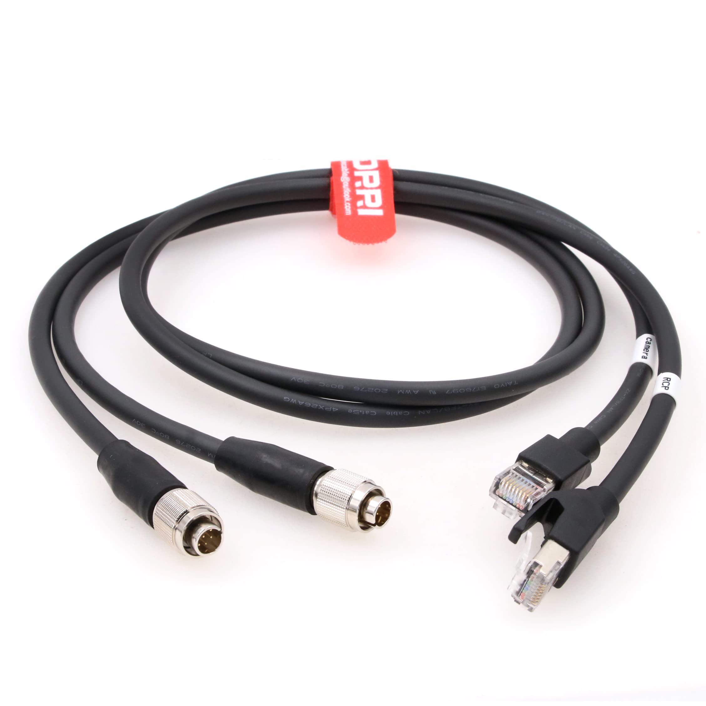 DRRI 1 Set ccA5 control cat6 cable Hirose 8 Pole to Rj45 for BVP and ...