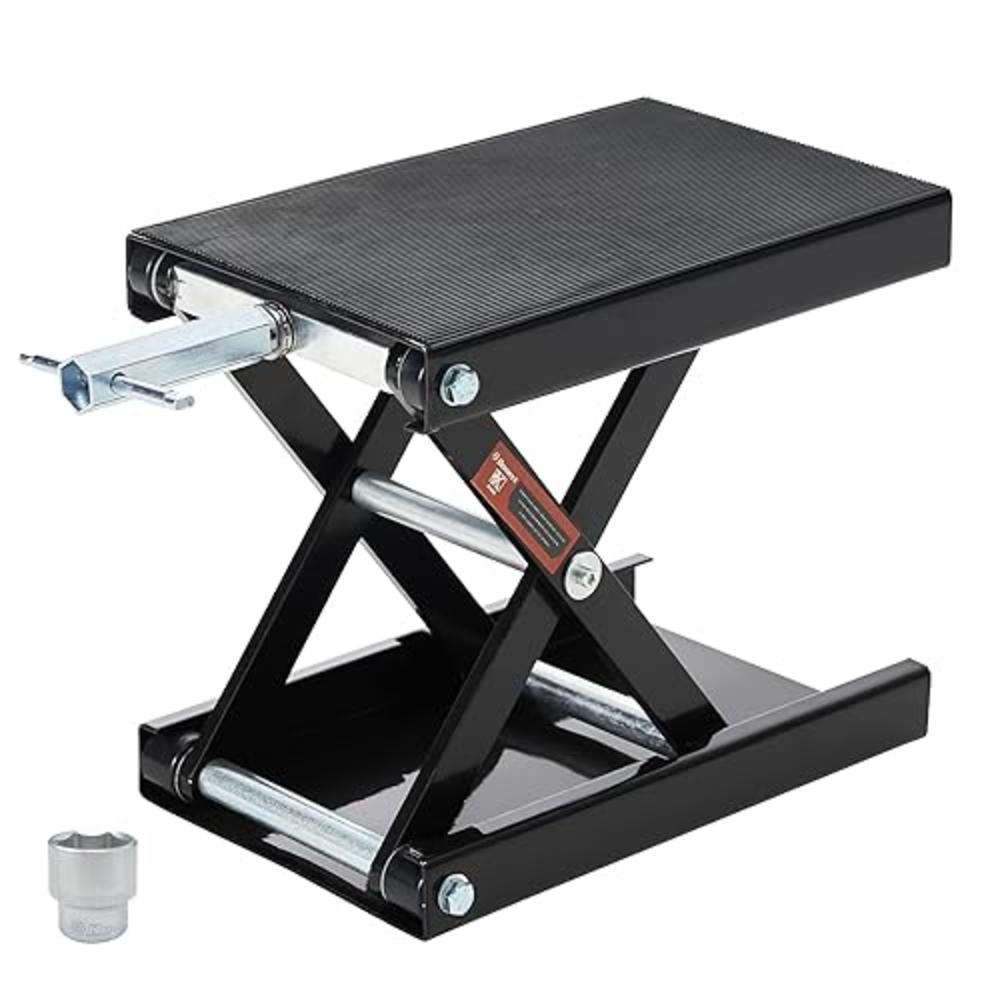 Donext Motorcycle Lift Scissor Jack, 1200 LB Capacity Wide Deck Hoist ... Donext Motorcycle Lift Scissor Jack, 1200 LB Capacity Wide Deck Hoist ...