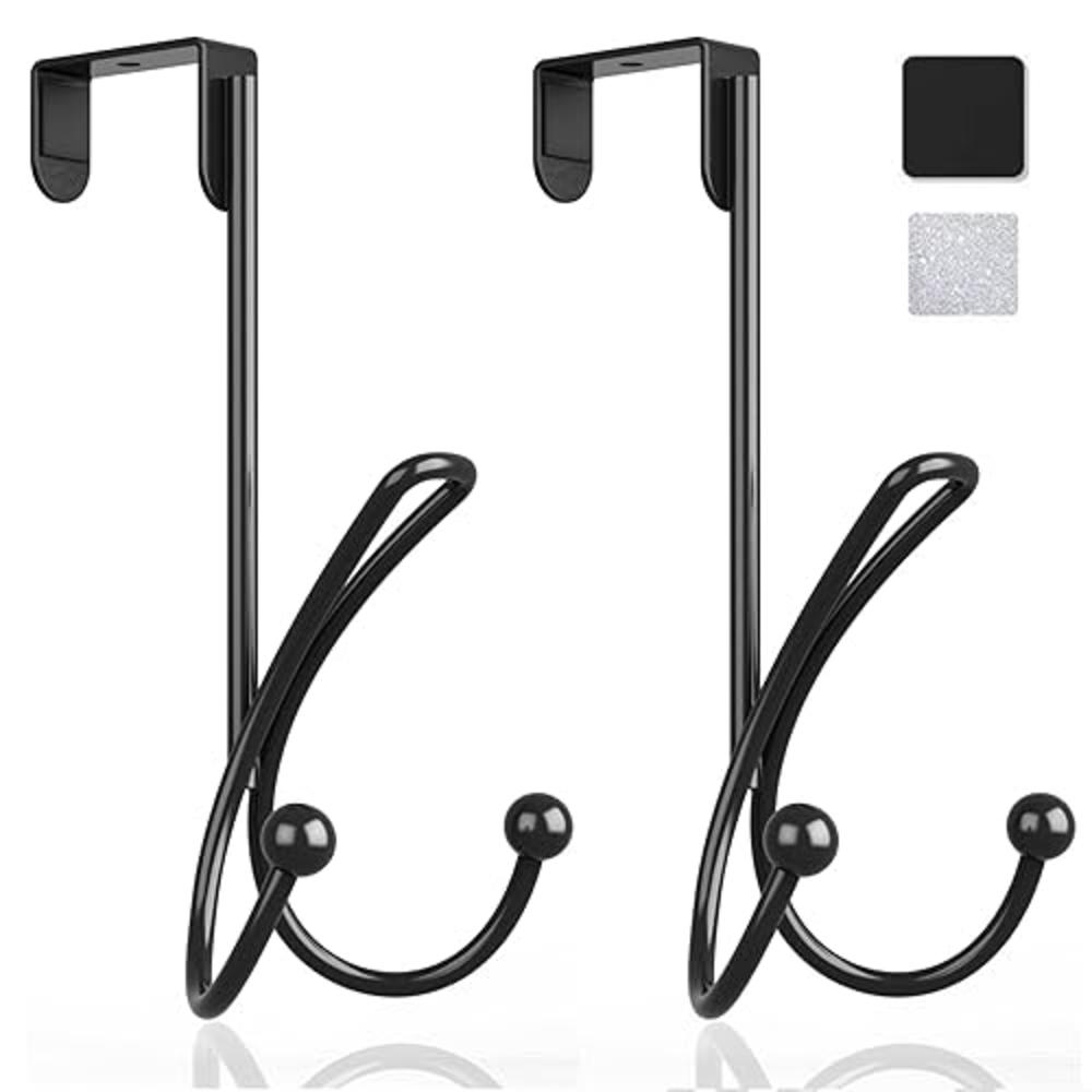Y&M Over The Door Hook Door Hanger,Sturdy Triple Towel Rack for Hanging ... Y&M Over The Door Hook Door Hanger,Sturdy Triple Towel Rack for Hanging ...