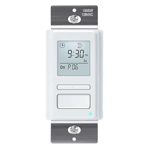 Autochron Programmable Wall Light Switch Timer | Shelly Lighting