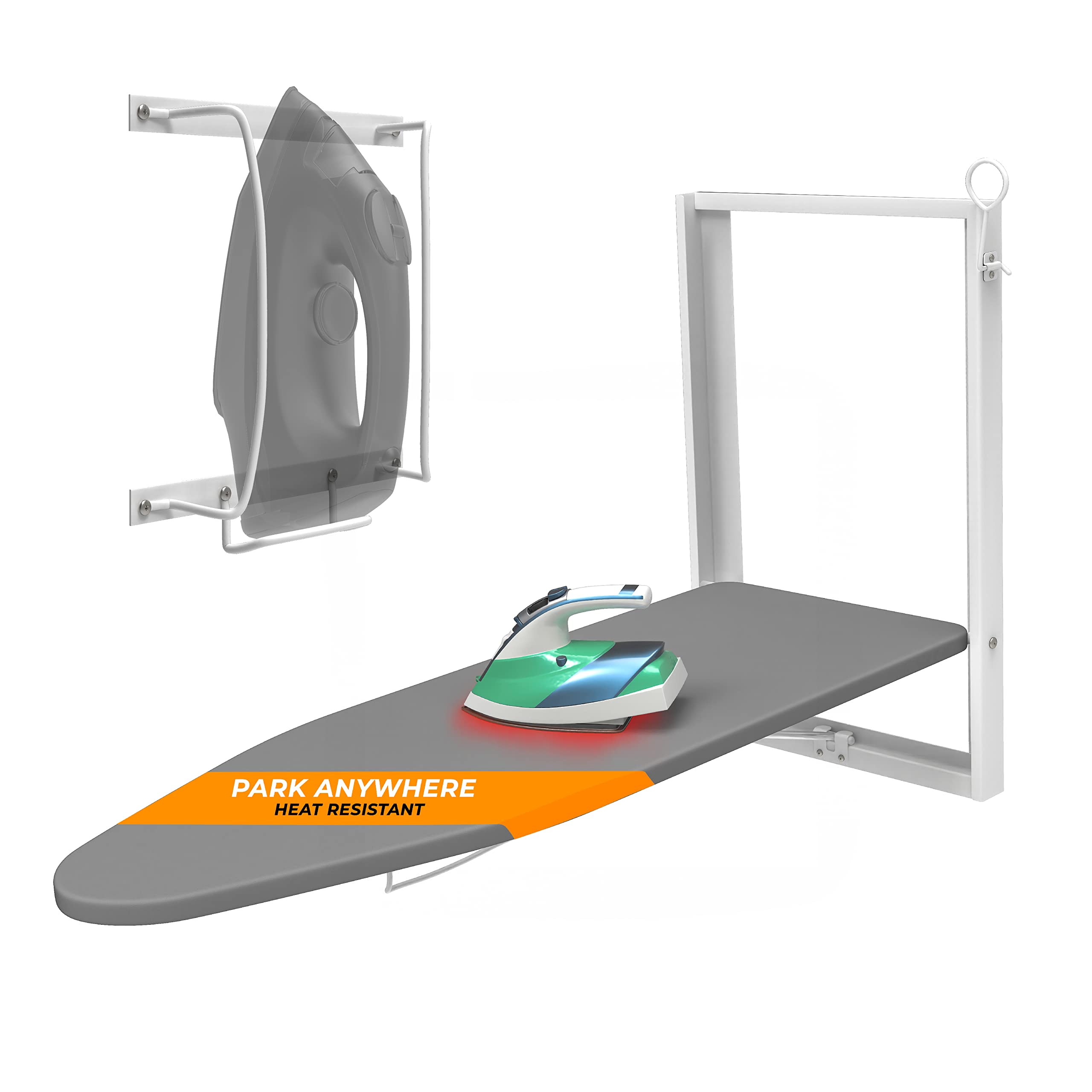 Table Top Xabitat Wall Mounted With Iron Holder - Space Saving 36.2x12 ...