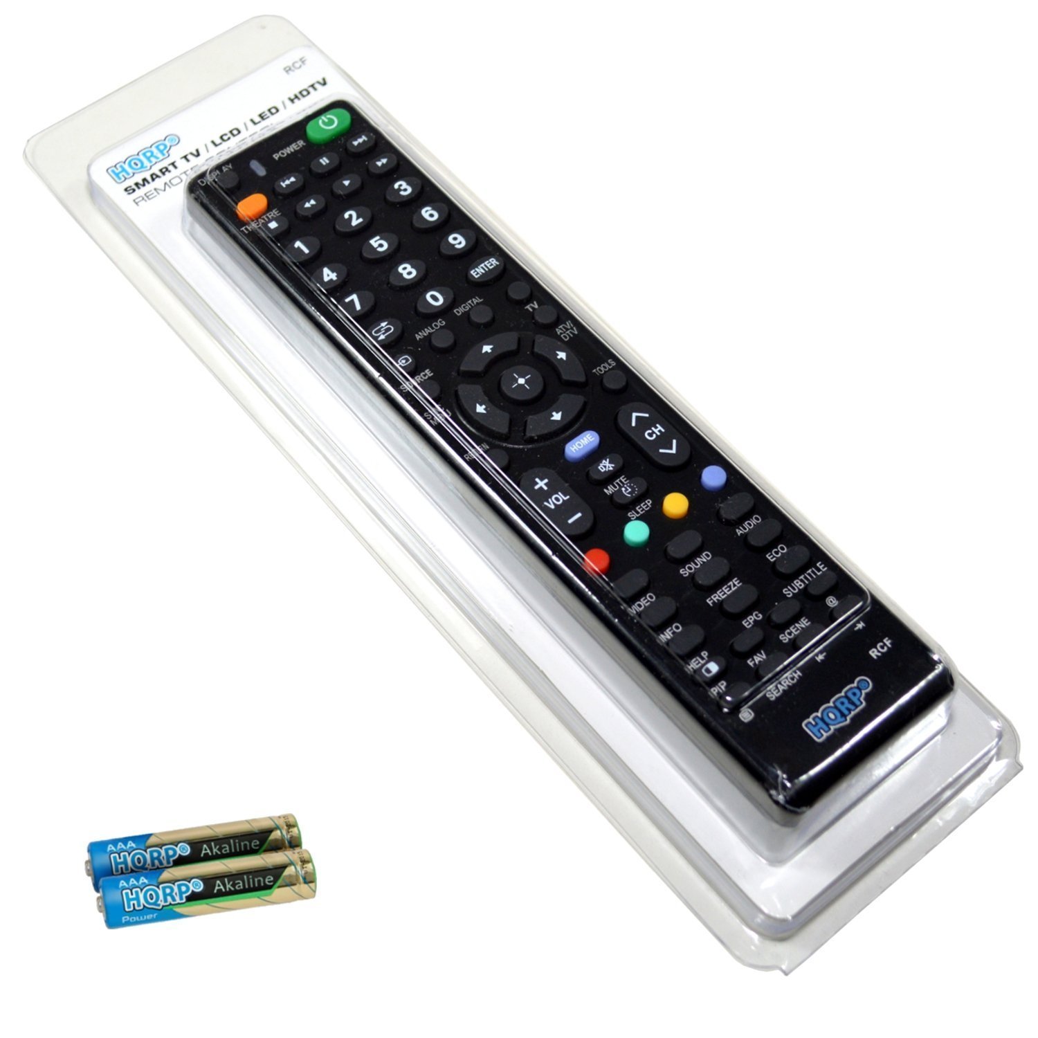 HQRP 887774405031755 Remote Control for Sony KDL-V40XBR1 KDX-46Q005 KLV-15SR1 KLV-21SG2 KLV ...