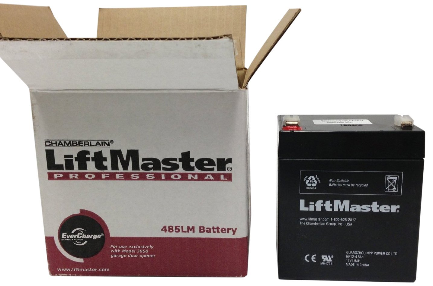Chamberlain Liftmaster 485LM Battery Backup for Liftmaster 3850 Opener