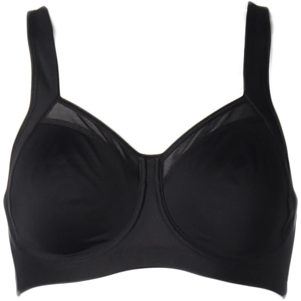 Syrokan Womens Mesh Inset Underwire Sports Bra