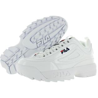 Fila Disruptor Ii Premium Patent Womens Fashion Comfort Casual Shoes