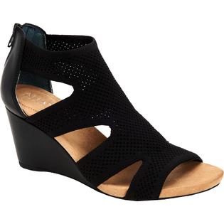 Alfani Pennii Womens Faux Leather Stretch Wedges Alfani Pennii Womens Faux Leather Stretch Wedges
