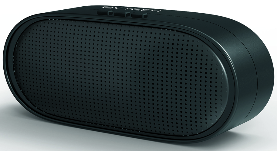 Bytech Bluetooth Wireless Oval Speaker (Black)