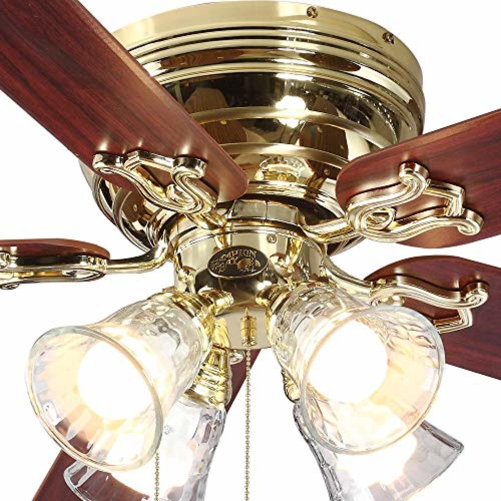 Hampton Bay Carriage House 52 In LED Indoor Polished Brass Ceiling Fan hampton-bay-carriage-house-52-in-led-indoor-polished-brass-ceiling-fan
