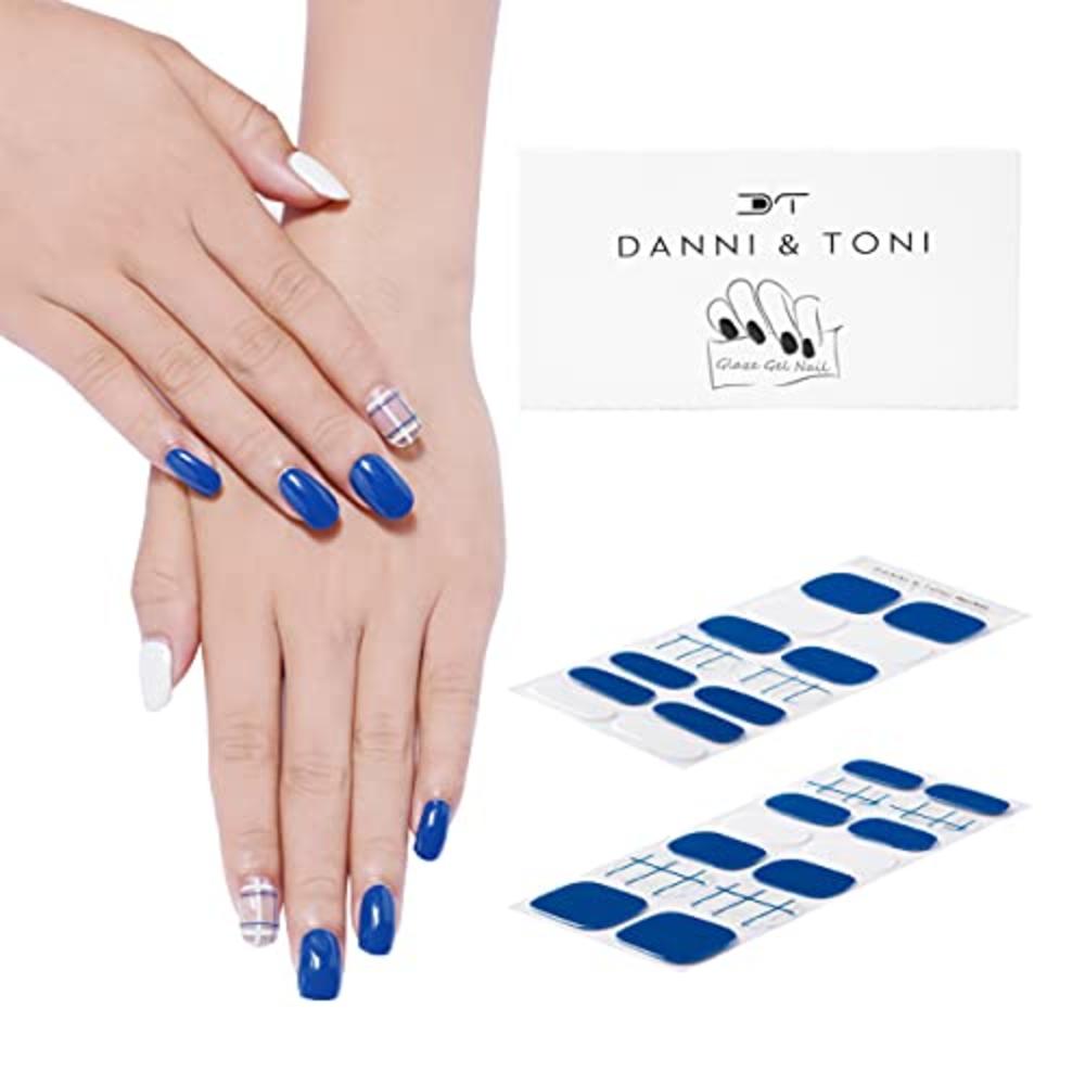 Danni And Toni Danniandtoni Semi Cured Gel Nail Strips Gel Nail Stickers
