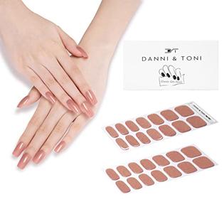 Danni And Toni Danniandtoni Semi Cured Gel Nail Strips 28 Stickers Gel