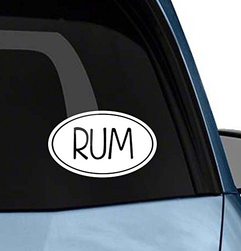 Ideogram Designs Rum Sticker Love Favorite Shot Drink Funny car Euro ...