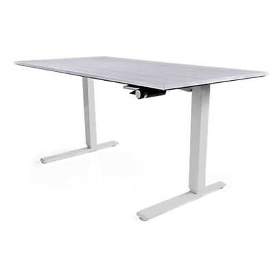 Humanscale Height Adjustable Sit-Stand Float Desk Base & Top: Mounted ...