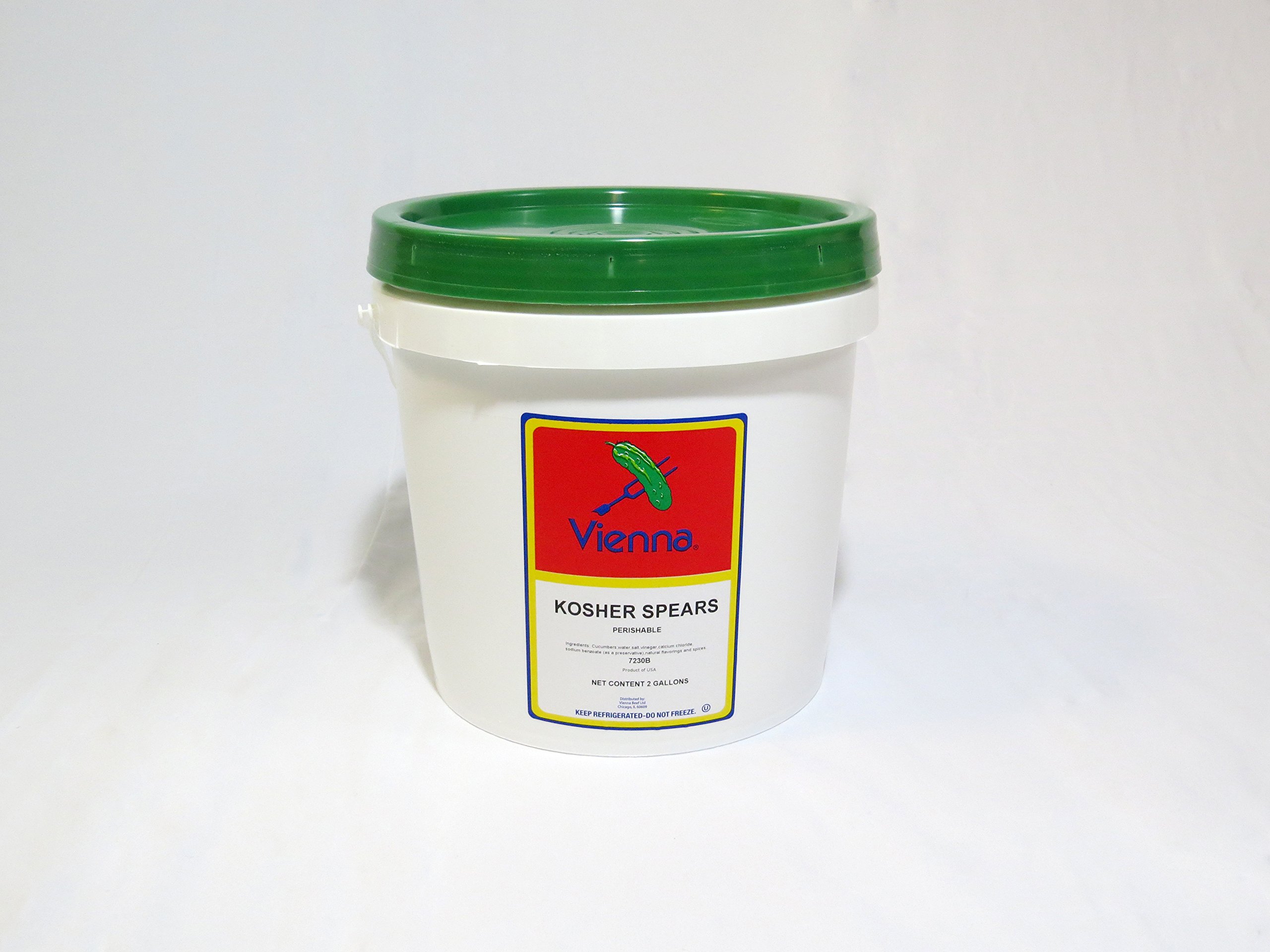 VIENNA BEEF ViennaA Dill Pickle Spears(2 gallon)