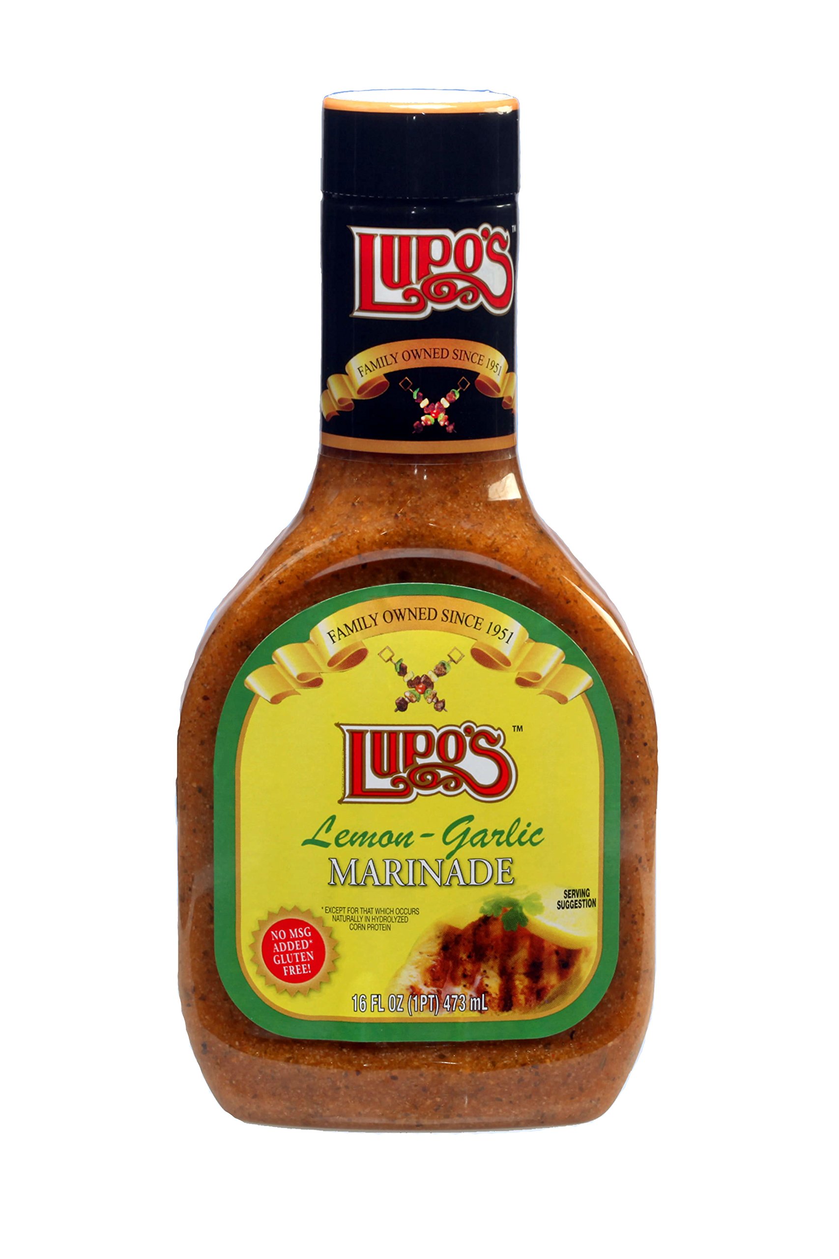 Lupo\'s Lupos Lemon-garlic Marinade 16 OZ. ( 1 BOTTLE )
