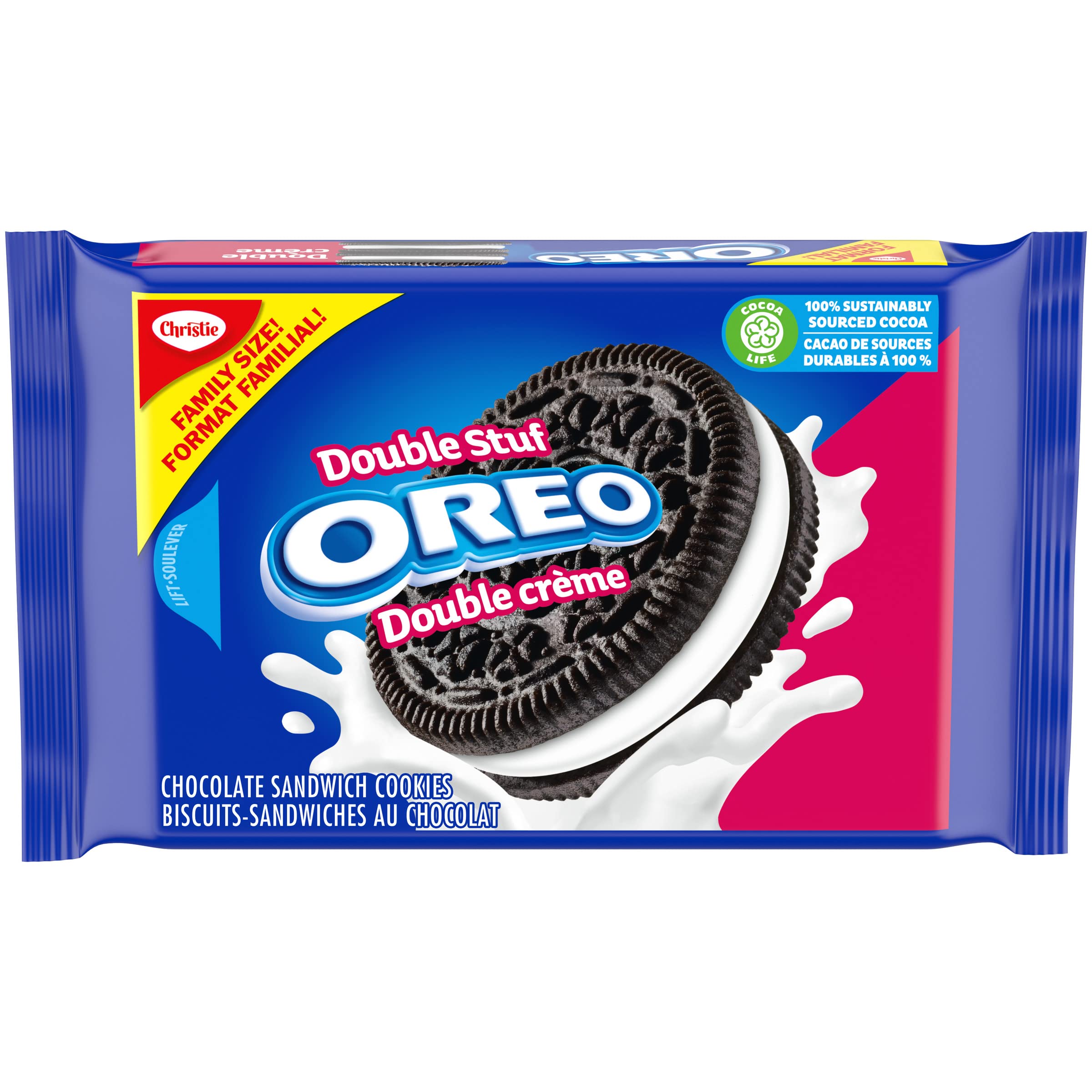 christie Oreo Double Stuf Family Size cookies 523g18.4oz. (Imported ...