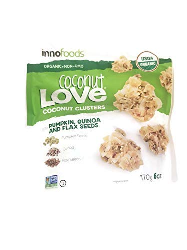 Inno Foods InnoFoods coconut Love coconut clusters with Pumpkin Quinoa ...