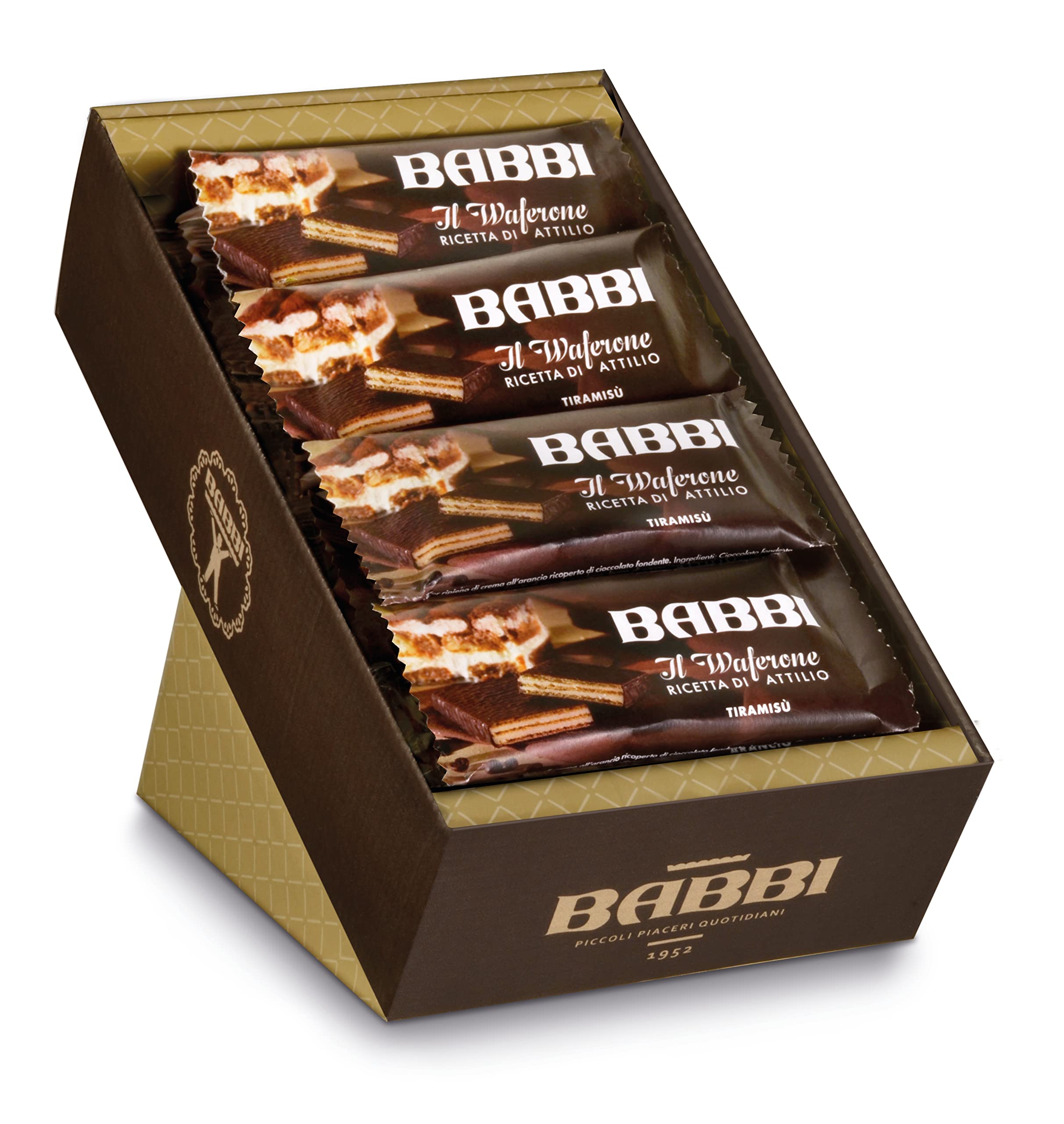 Goodscious Babbi Il Waferone - Individually Wrapped Italian Wafer ...