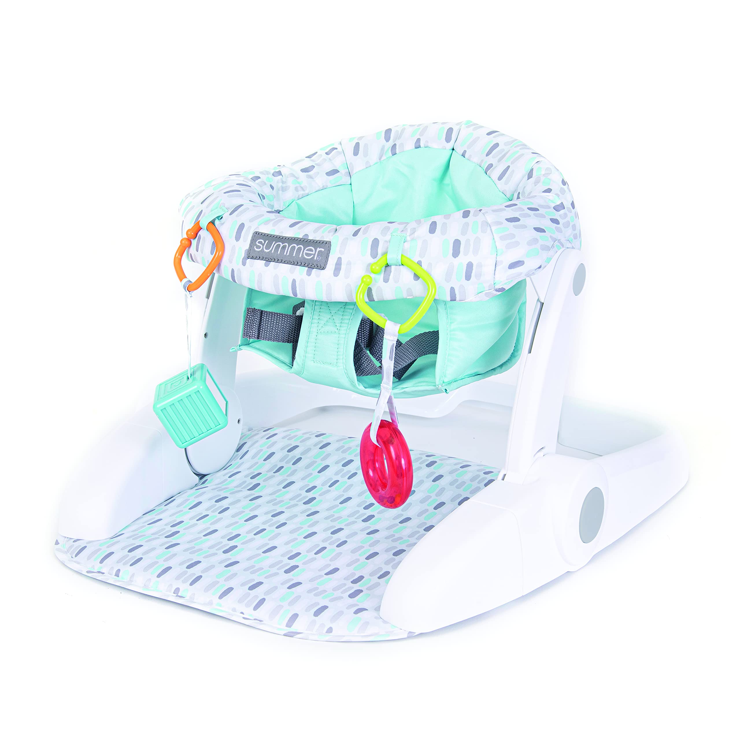 Summer Infant Summer Learn-to-Sit 2-Position Floor Seat (Rolling Stones ...