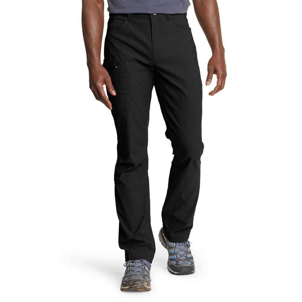 Eddie Bauer Mens Guide Pro Rainier Pants, Black Rainier, 38W X 32L
