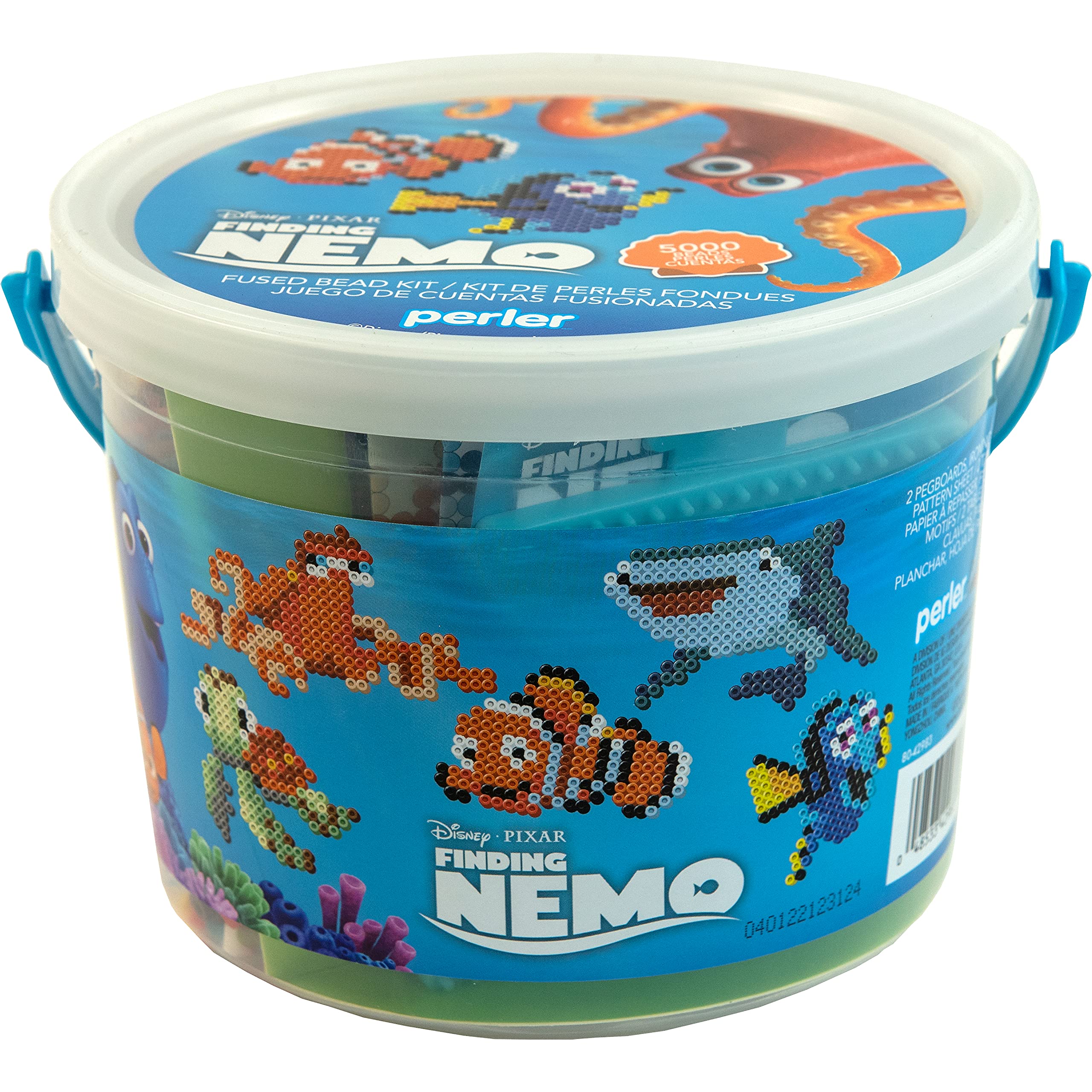 Perler DisneyPixar Finding Nemo Kids craft Bucket, Pattern Sizes Vary ...