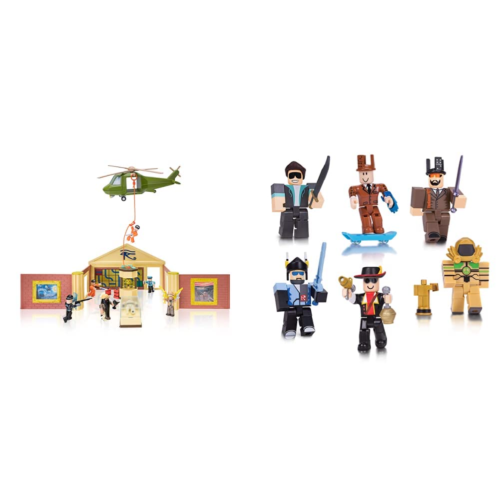 Roblox Action Collection - Jailbreak: Museum Heist Playset Includes ...