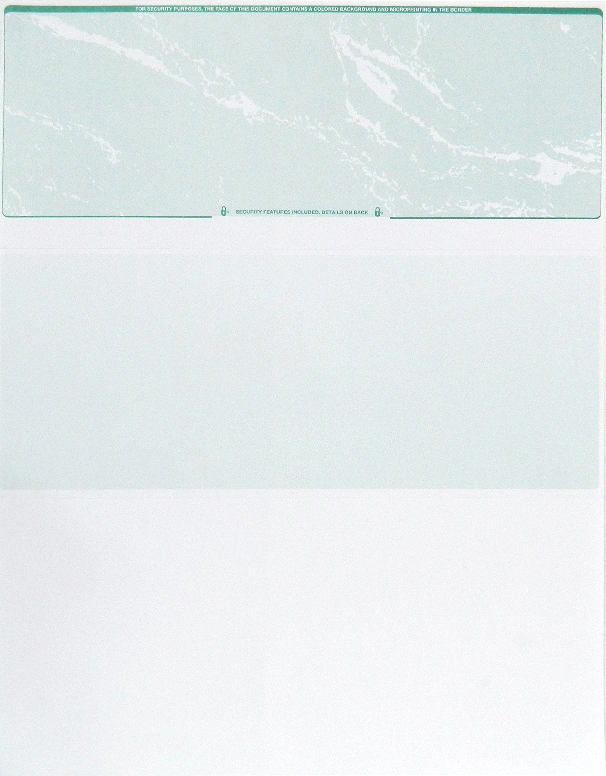 Check O Matic CheckOMatic Computer Check Paper - 100 Pack - Top Blank ...