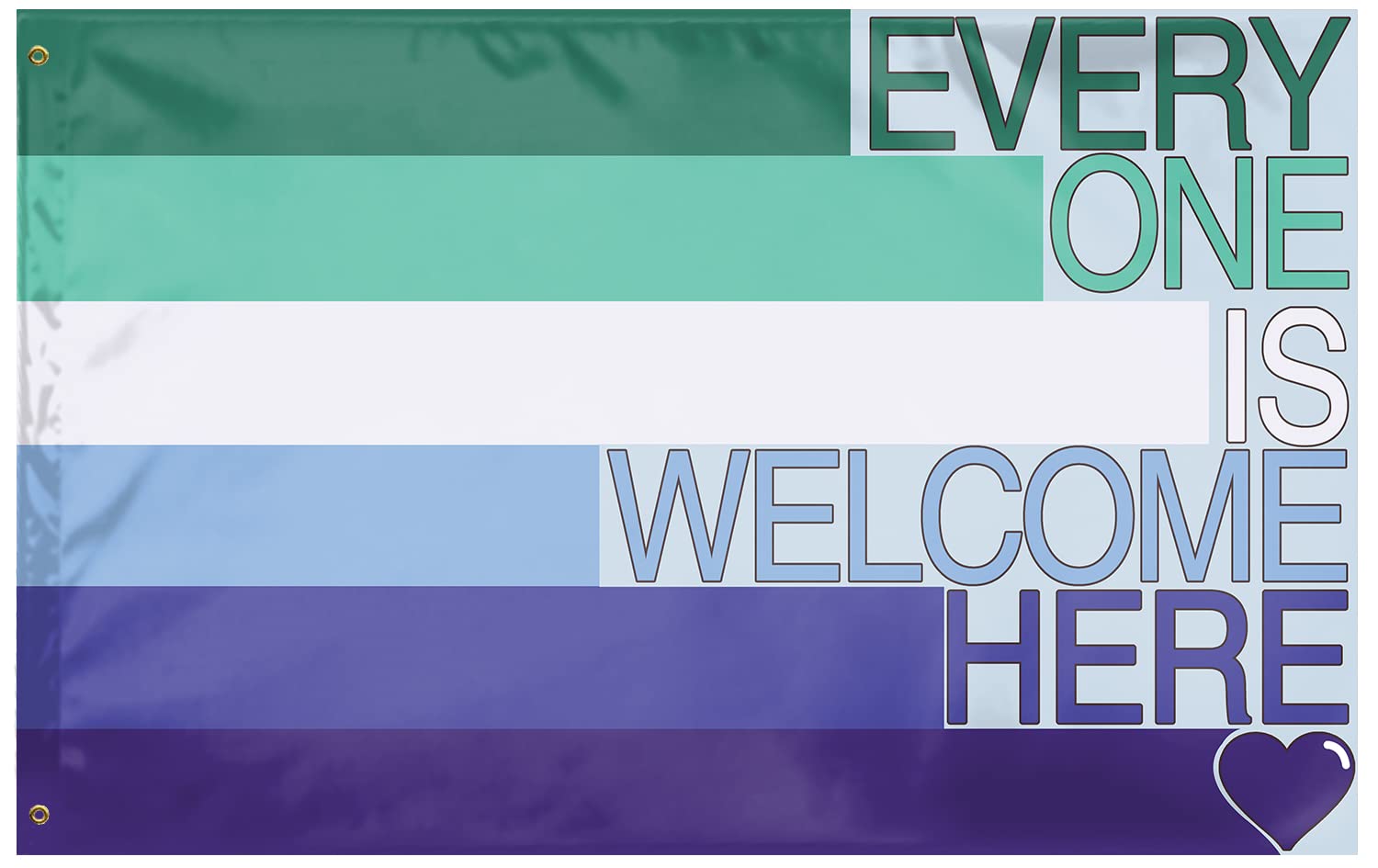 YISDZSW Pride Flag Gay Pride Flag Lgbt Rainbow Flags With Brass ...