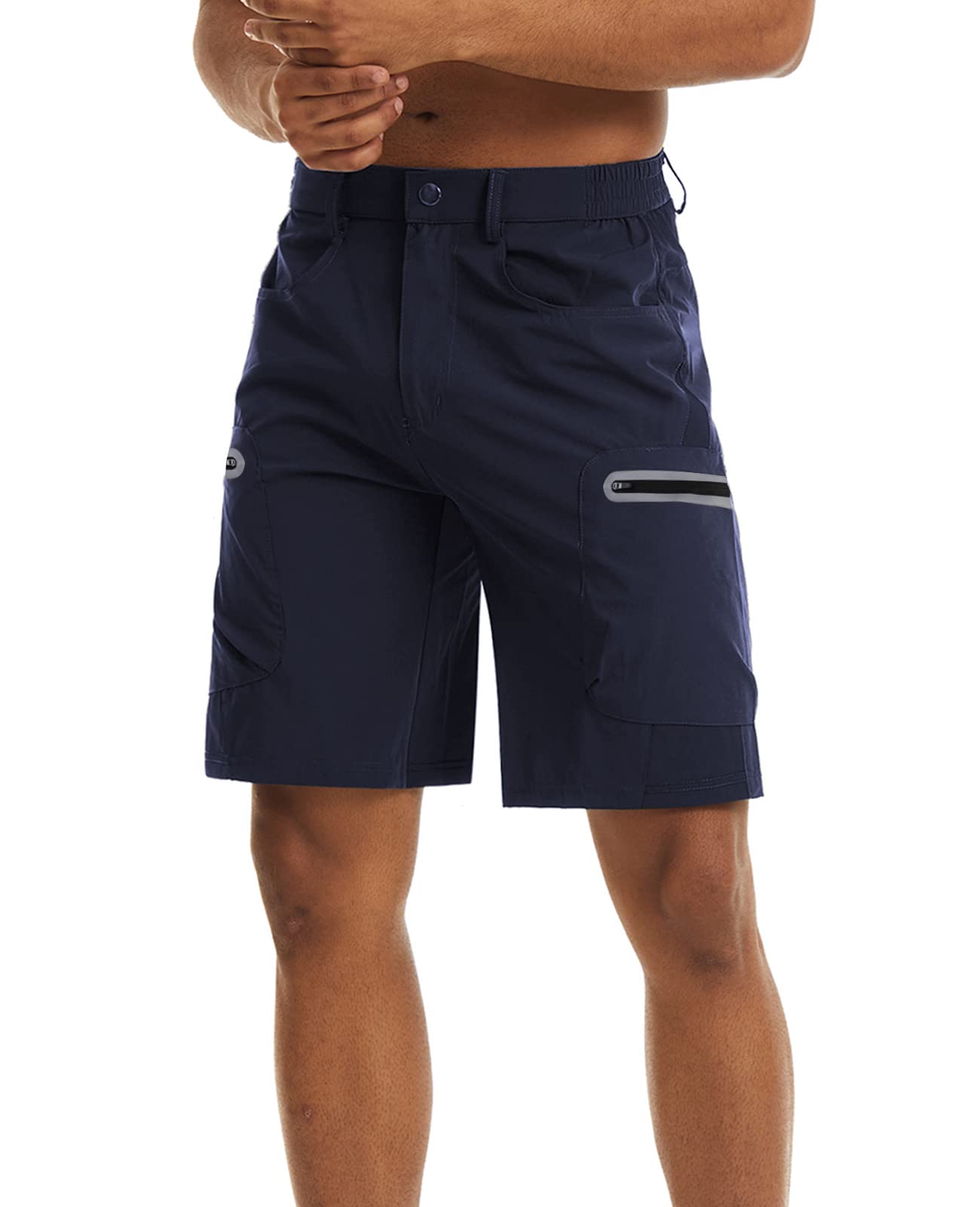Surenow Mens Hiking cargo Shorts Lightweight Quick-Dry Shorts Summer ...