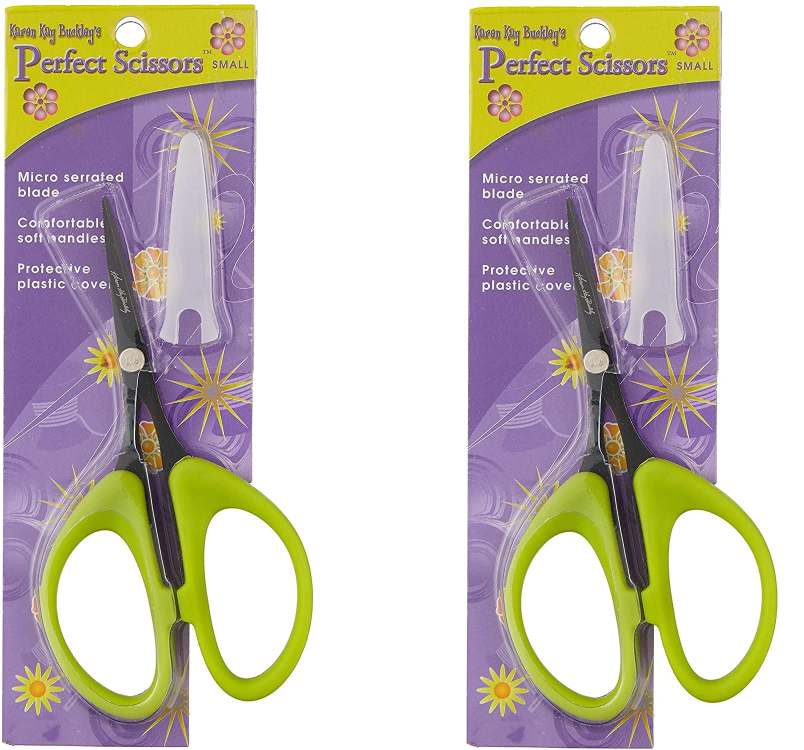 Karen Kay Buckley 4-Inch Perfect Scissors (51220) , green (2)