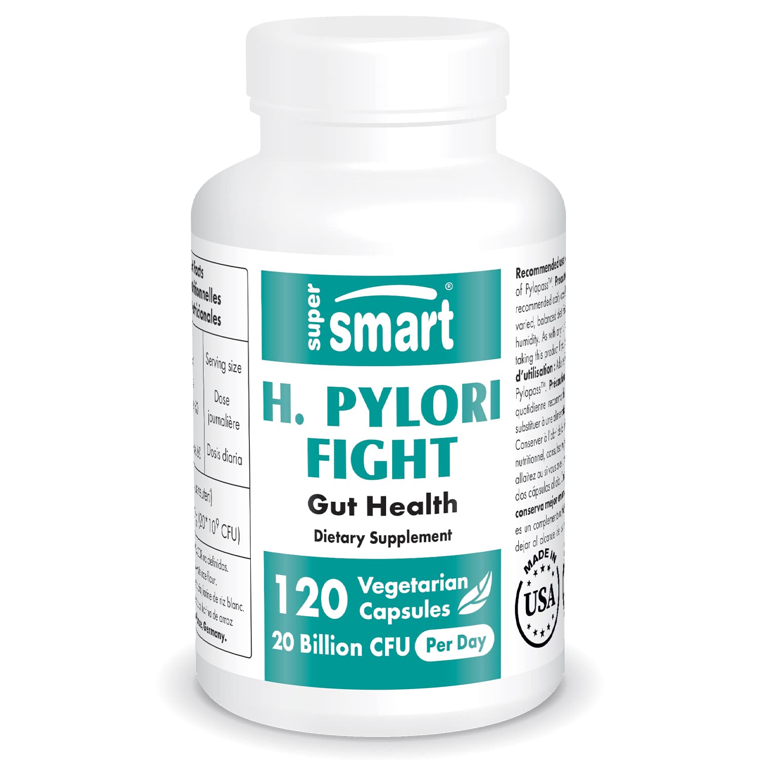 Super Smart Supersmart - H Pylori Fight Natural Treatment 20 Billion ...