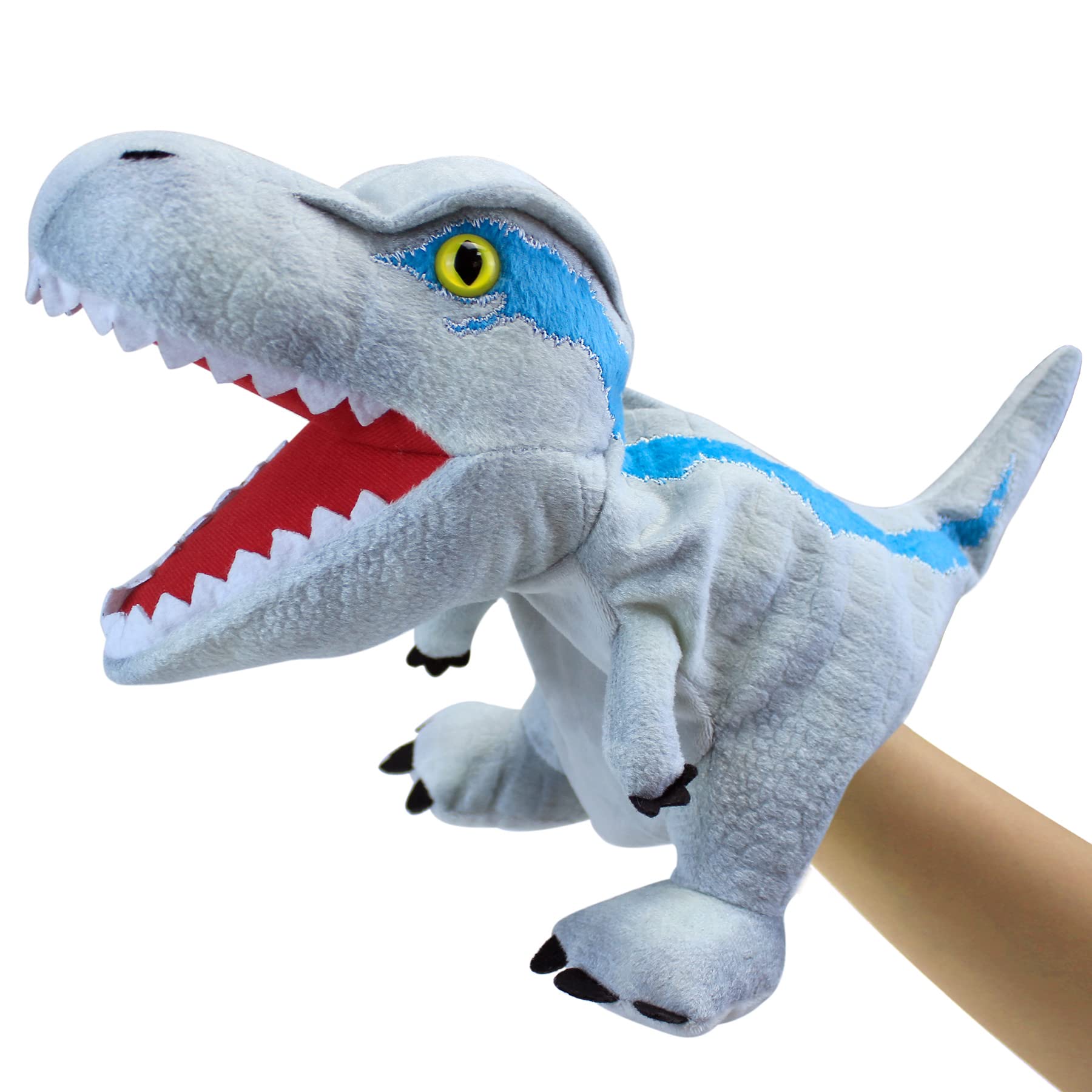 JUSTQUNSEEN Hand Puppets Dinosaur Hand Puppets For Kids, Hand Puppet ...