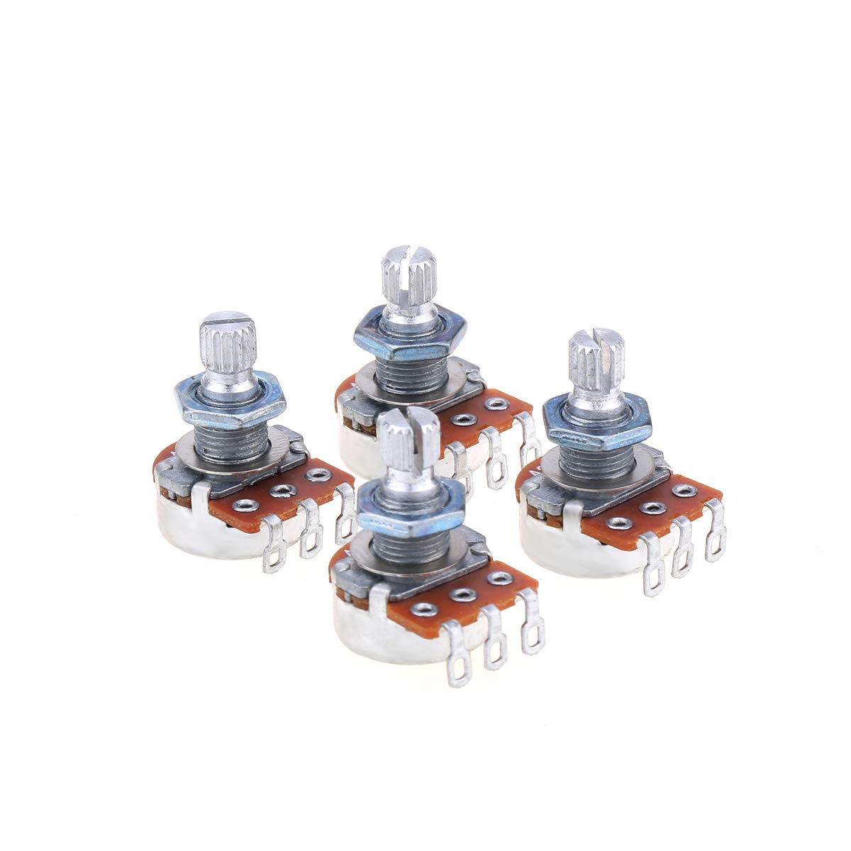 Alpha Mini Metric Sized A250K Guitar Pots Split Shaft Control Pots ...