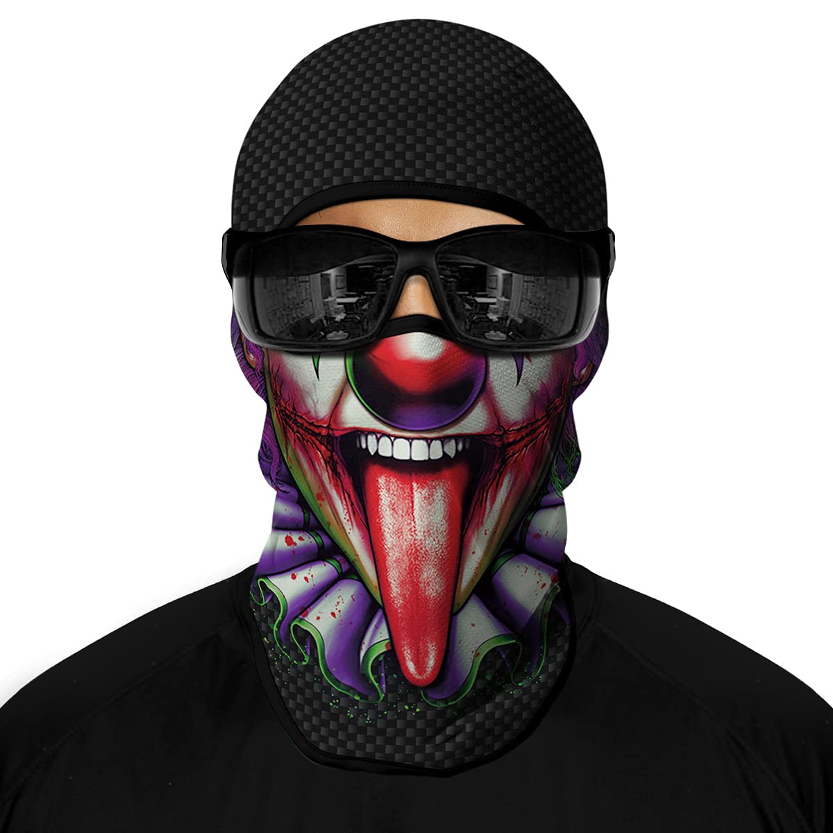 Venswell 3D Skull Halloween Balaclava Ski Mask Cool Full Face Mask Men ...