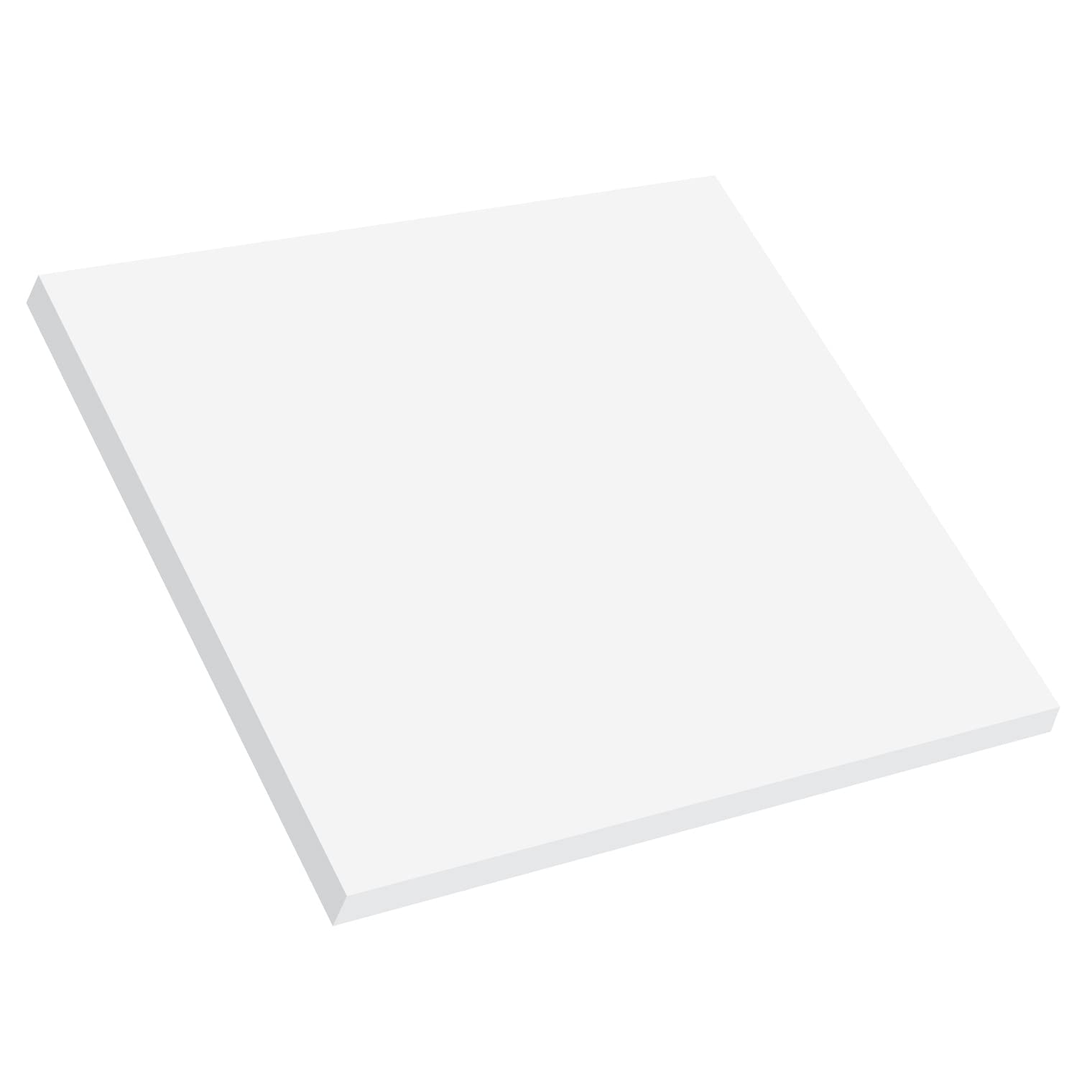 Mega Format Expanded Pvc Plastic Sheets - 14 X 14 Rigid White Sheet For ...