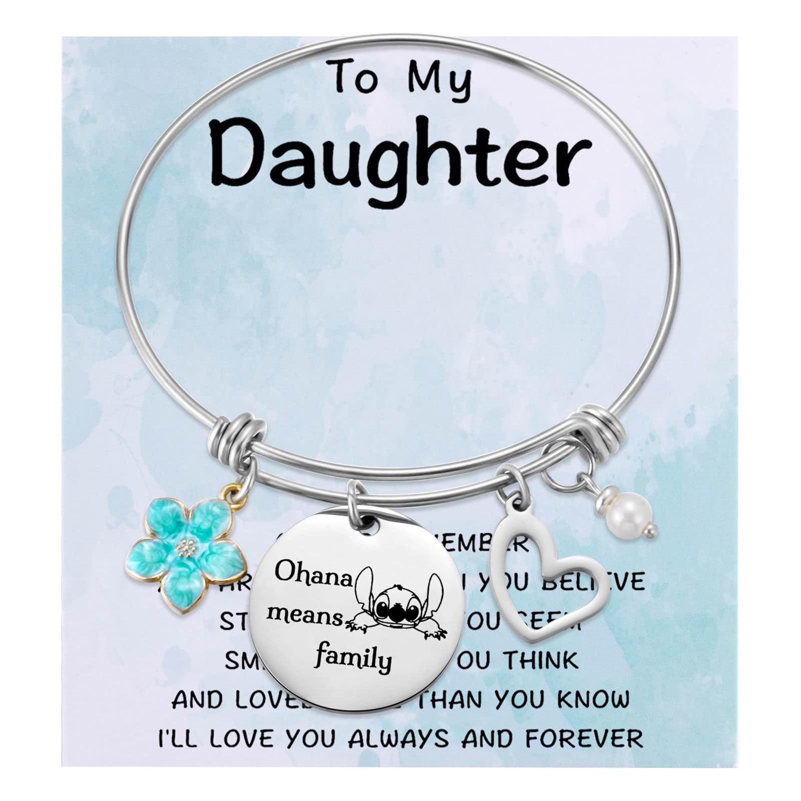 Mixjoy To My Daughter Stitch Gifts Ohana Means Family Stitch ...