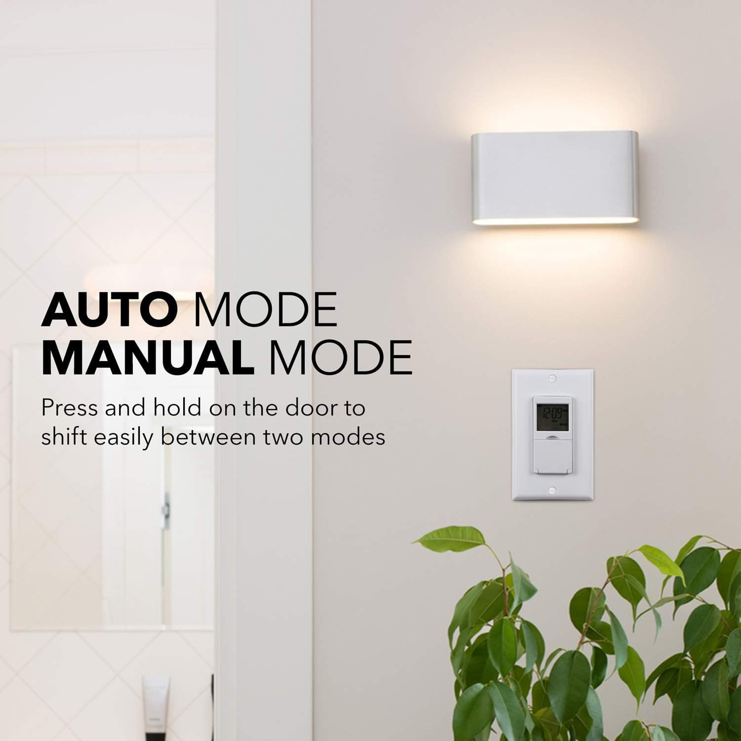 Autochron Programmable Wall Light Switch Timer | Shelly Lighting