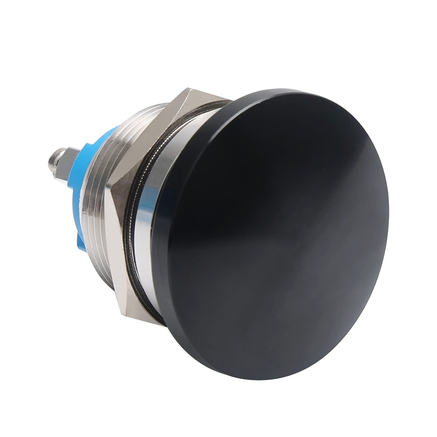 APIELE 22MM Momentary Push Button Switch Mushroom Head Push Button IP65 Waterproof 12V 24V 36 DC ...