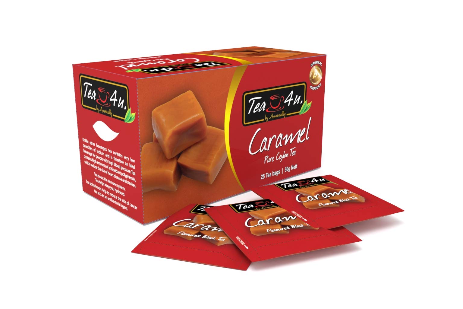 TEA 4U BY ANVERALLY Tea4U Flavored Black TeaBags - Original ceylon Tea ...