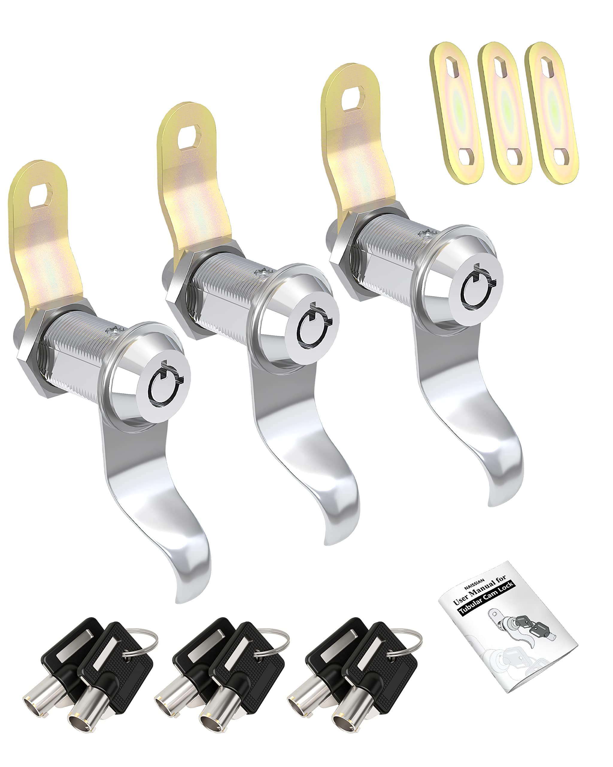 Naissian RV Locks for Storage Door 1 1/8 INCH, Camper Storage Locks for ...