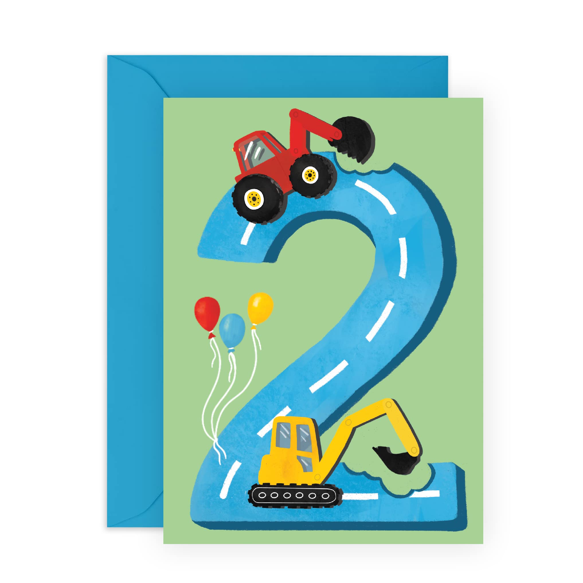 cENTRAL 23 Second Birthday card for Boys - Happy 2nd Birthday - Age 2 ...