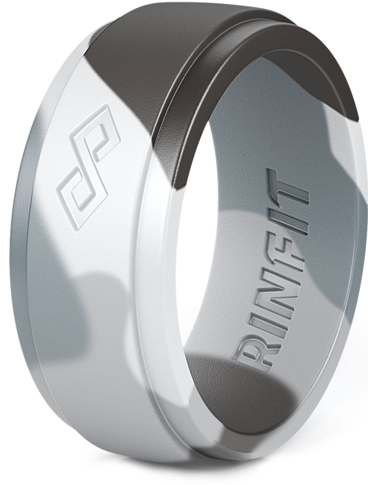 Rinfit Silicone Rings for Men - Mens Silicone Wedding Band - Silicone ...