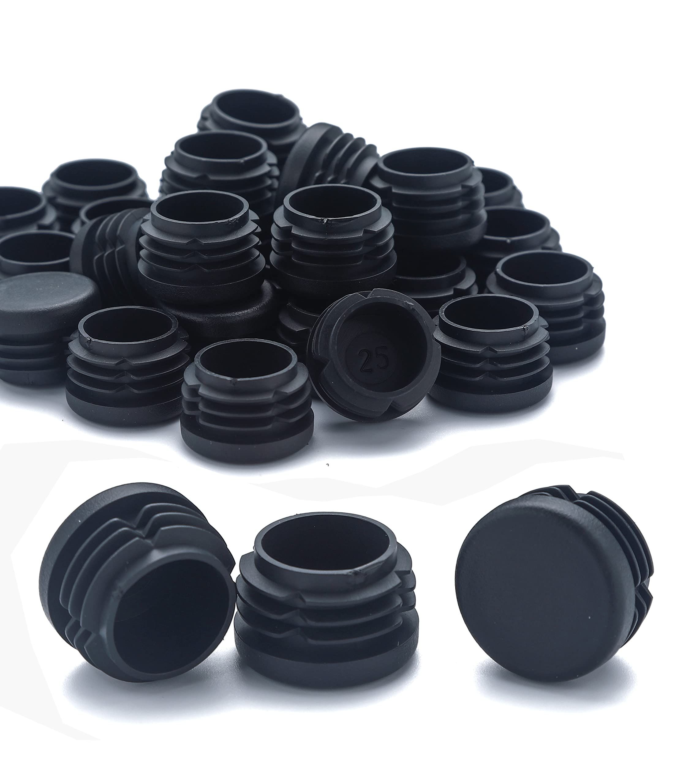 Furnigear Plastic Plugs Tubing End Caps Chair End Caps 1 1/4 Outside ...