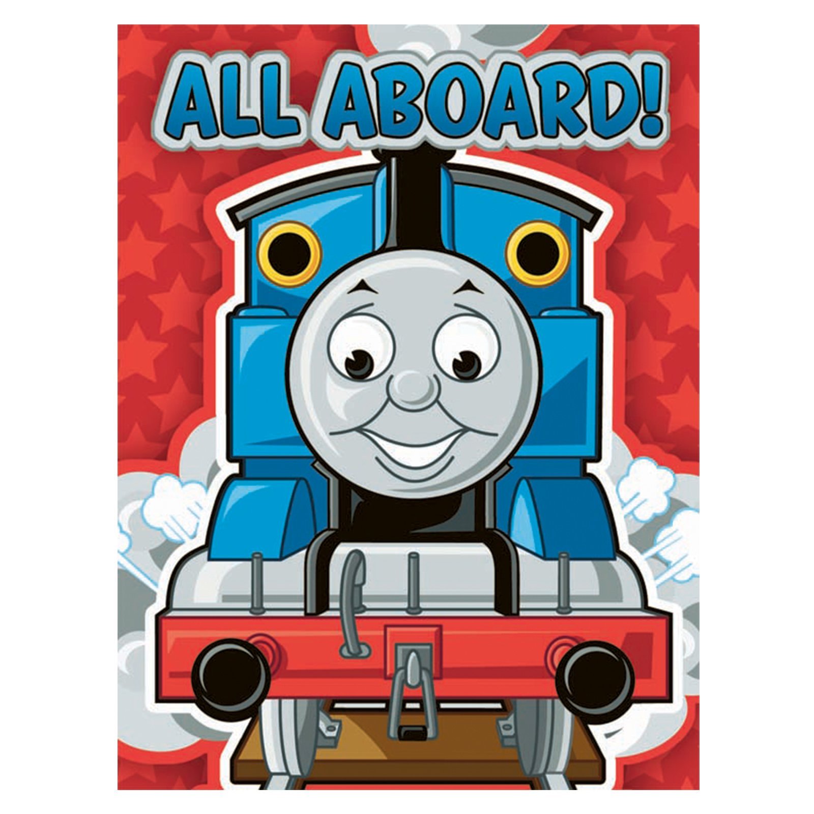 Factory Card and Par Thomas the Tank Engine Die-Cut Invitations 8ct