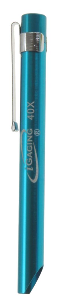 iGaging Pocket Scope Magnifier Scale 40X Magnification Microscope Scale ...