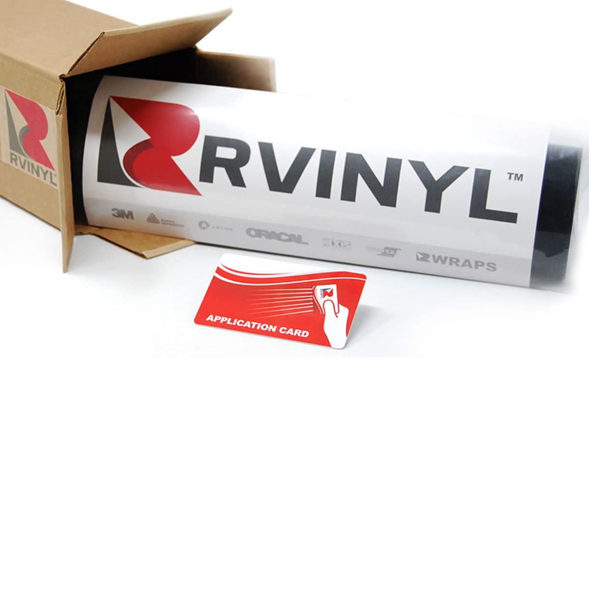 Rvinyl 3M 2080 g10 gloss White 5ft x 7ft WApplication card Vinyl ...